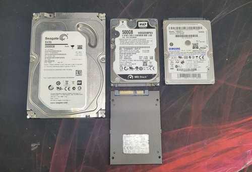 HDD 2Tb 500Gb SSD 120Gb