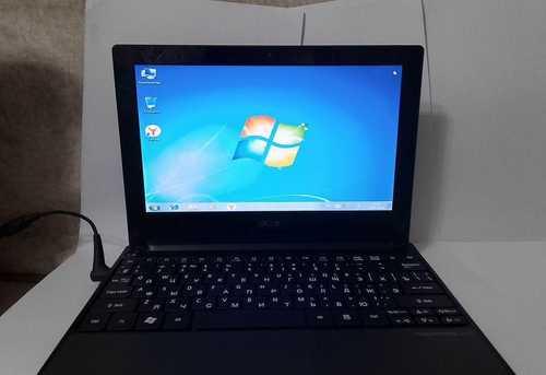 10.1" Acer Aspire One AOD255, 320 ГБ, Atom N450, RAM 1 ГБ, Intel GMA 3150