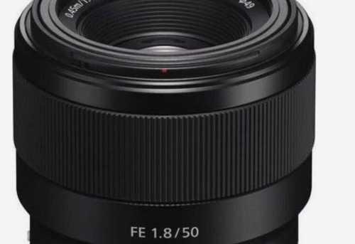 Sony FE 50mm f1.8 новый гарантия обмен