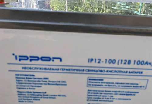 Батарея для ибп Ippon IP12-100 12В 100Ач