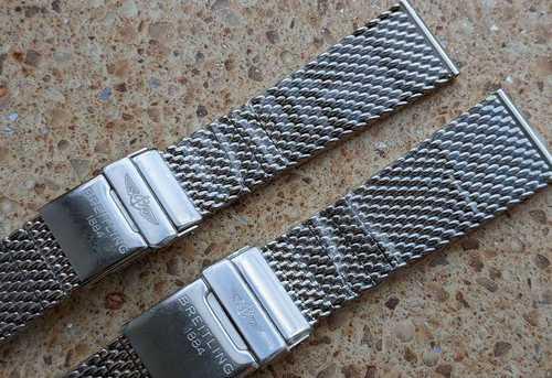 Breitling браслеты 22мм миланское плетение
