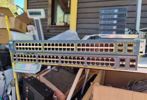 Cisco WS-C3560-48PS-S - POE коммутатор