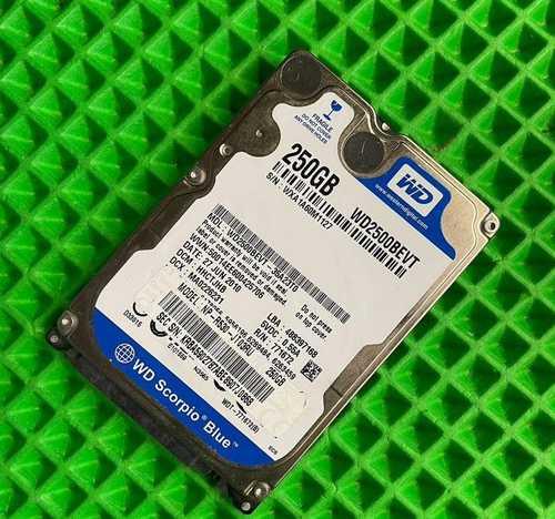 Жесткий диск hdd WDC 250гб универсальный