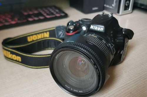Зеркальный фотоаппарат nikon d5100 + Sigma 17-50mm