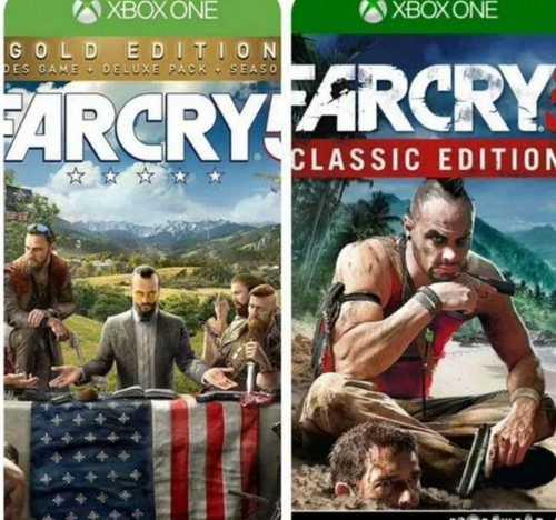 Far cry 3+ far cry 5 Xbox one/series