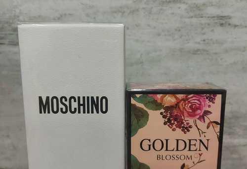 Духи moschino и golden blossom