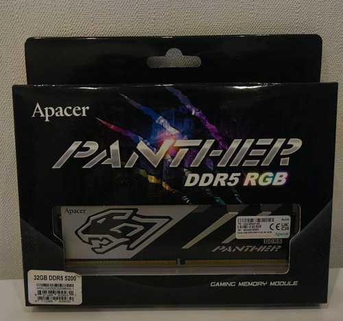 Apacer Panther DDR5 RGB 32GB 5200