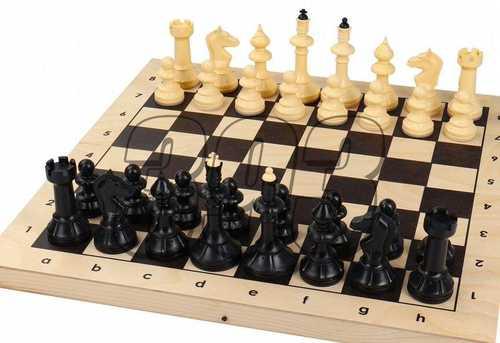 Шахматы Айвенго (тёмно-белые, чёрн клетки) (52870)