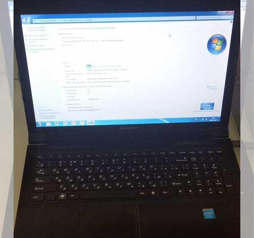 Ноутбук lenovo b590