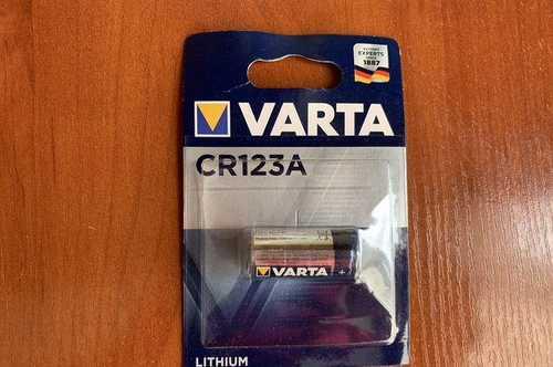 Батарейка varta cr123a