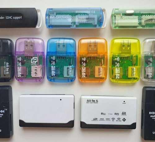 Универсальные картридеры SD/MicroSD новые