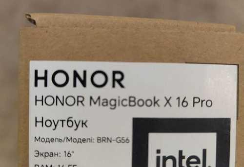 Ноутбук honor magicbook x16 pro