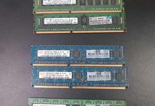 Оперативная память серверная ddr3 4gb, 2gb, 1gb