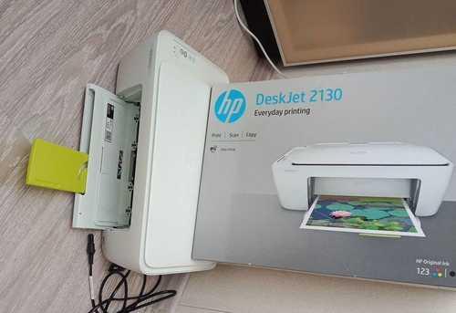 Цветное мфу HP DeskJet 2130
