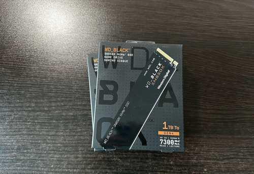 1TB 2TB SSD NVMe WD SN850X 7300MBps PC PS5