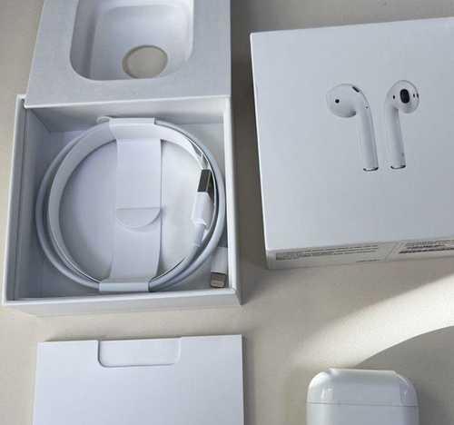 Наушники Apple airpods 2 оригинал