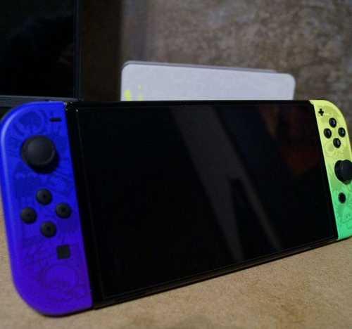 Прошитый Nintendo switch oled splatoon 3 512 гб