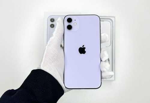 iPhone 11 128Gb Purple(идеал,акб83,sim+esim)