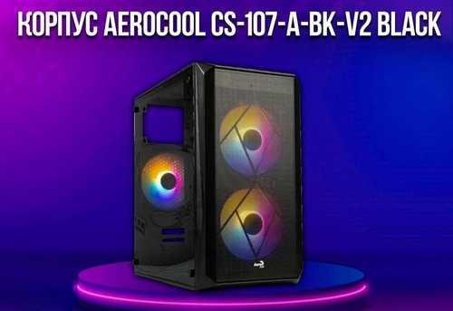 Корпус AeroCool Cs-107-A-BK-v2 Black