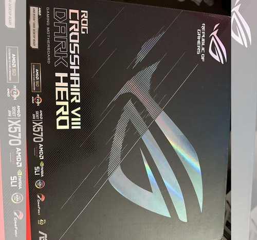 Asus ROG crosshair viii Dark Hero x570