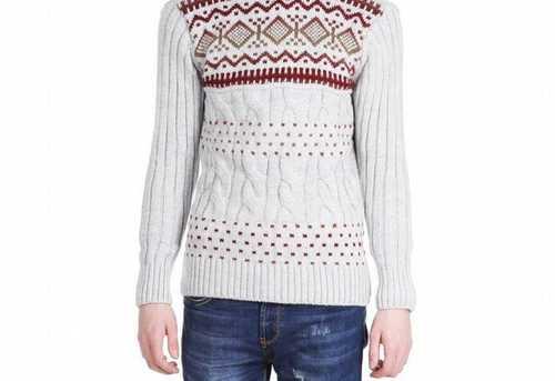 Шерстяной мужской свитер (L)
