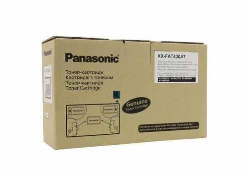 Тонер-картридж Panasonic KX-FAT430A7, 3000 стр., ч