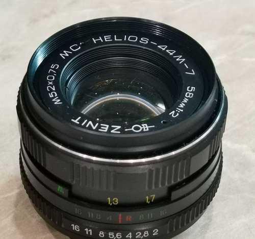 Объектив Helios 44м-7