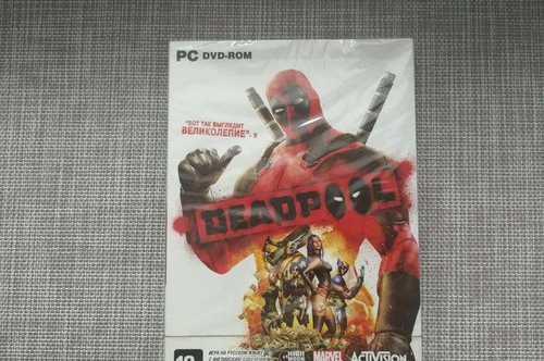 Deadpool PC DVD-box, запечатан