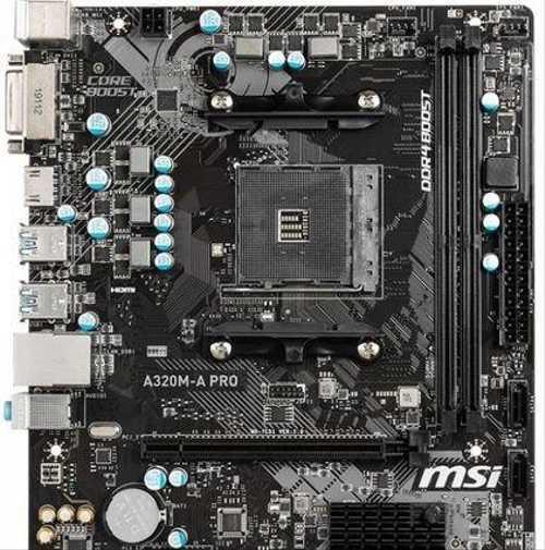 Материнская плата MSI AMD A320 SAM4 matx A320M-A P