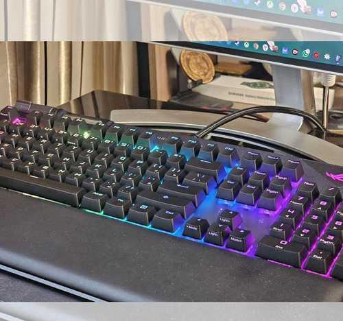 Игровая клавиатура asus rog strix flare ll