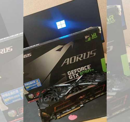 Видеокарта gtx 1080ti aorus