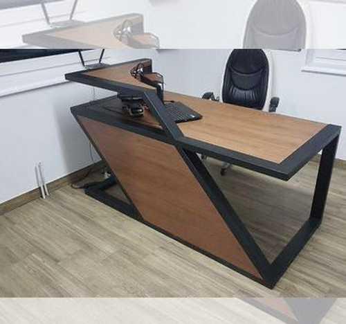 Стол руководителя лофт