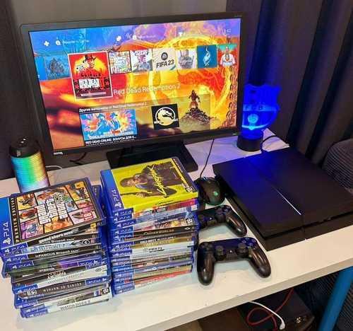 Sony PS4 + 168 игр