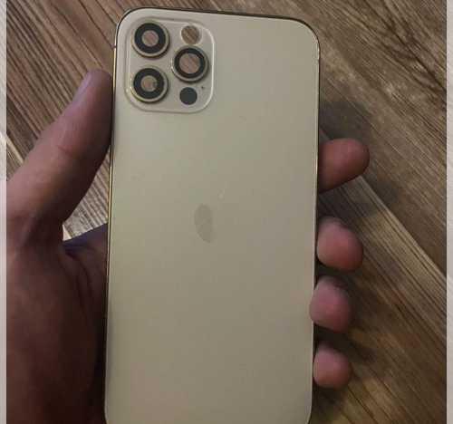 Корпус iPhone 12 pro gold
