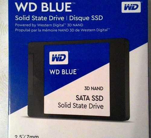 Накопитель SSD 500 гб 2.5" WD Blue SA510