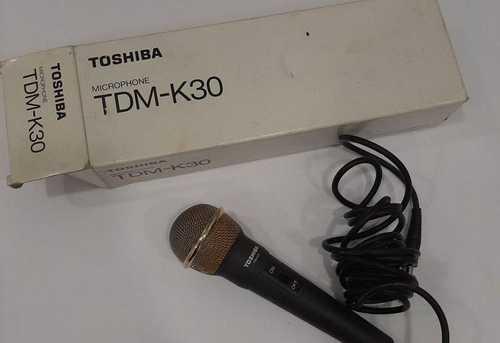 Микрофон для караоке toshiba tdm-k30