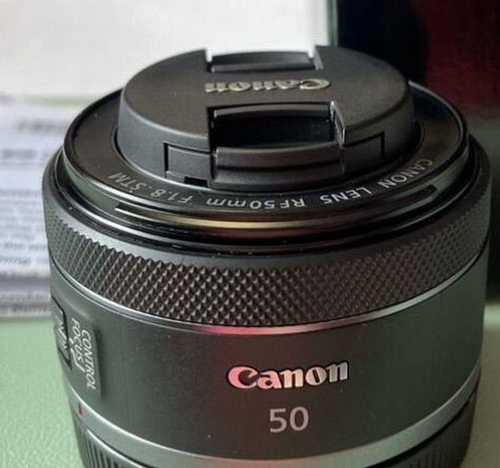 Обьектив canon RF 50mm f 1.8 stm