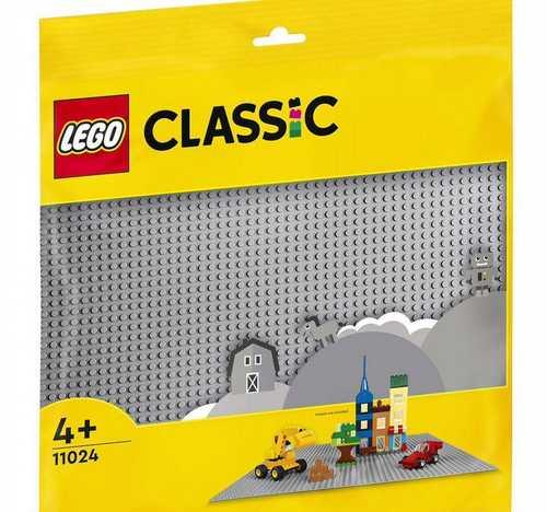 Lego Classic 11024 Серая базовая пластина