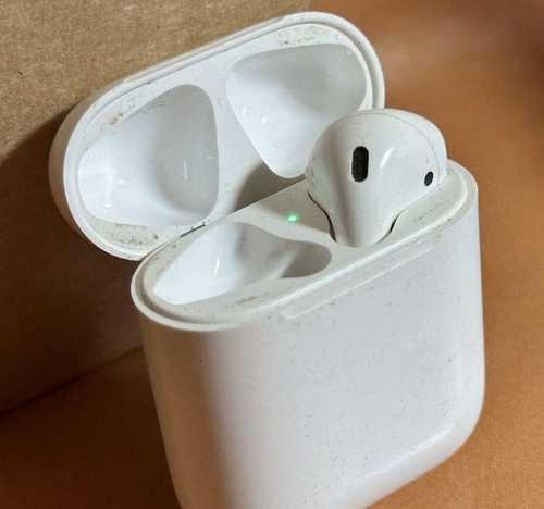 Оригинал AirPods 2 кейс с правым наушником