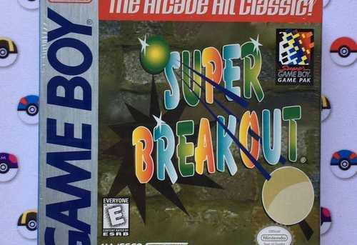 Super Breakout Game Boy Новый Редкий Картридж