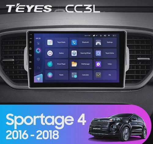 Магнитола Sportage 4 QL дорест Teyes CC3L 4Gb 32Gb