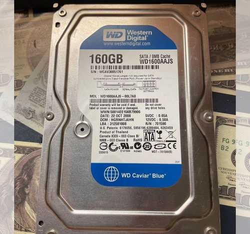 Жесткий диск 160 GB