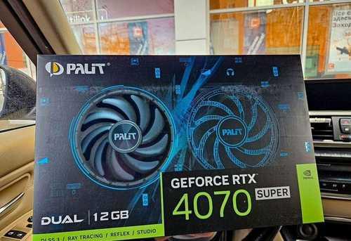 Видеокарта Palit Geforce RTX 4070 Super Dual