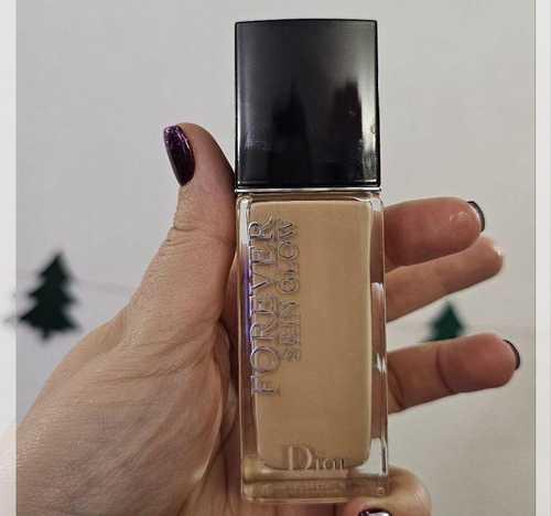 Тональный крем dior forever skin glow 1n