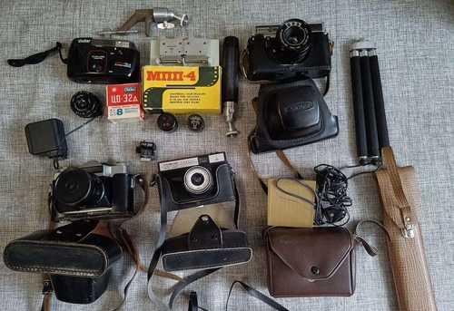 Старинные фотоаппараты и акксессуары