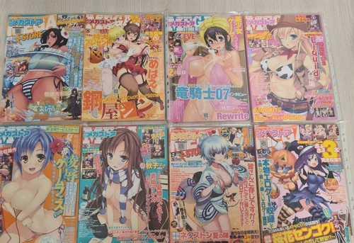 Игровые аниме журналы из Японии