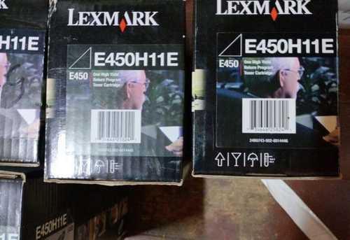 E450H11E/E450H21E Тонер-картридж Lexmark E450