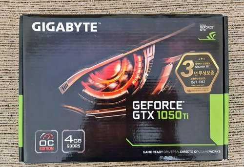 Видеокарта Gigabyte Geforce Gtx 1050 ti 4gb
