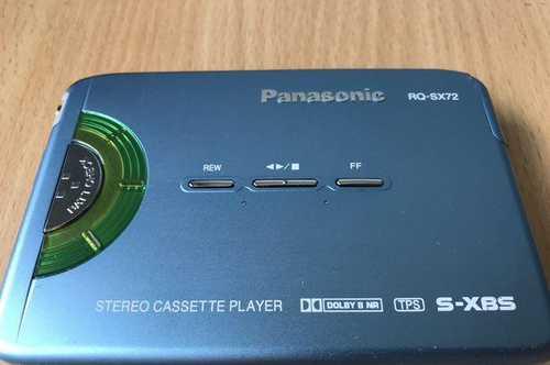 Аудиоплеер кассетный Panasonic rqsx-72