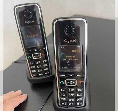 Телефон Siemens стационарный с 2мя трубками